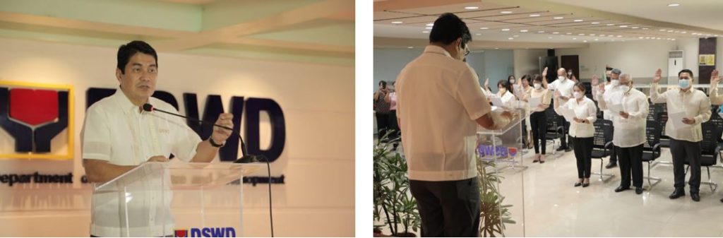 Secretary Tulfo swears in newly-appointed DSWD Regional Directors ... Secretary Tulfo swears in newly-appointed DSWD Regional Directors ...